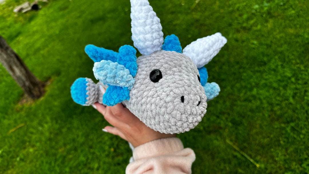 Dragon Crochet Plushie - Etsy