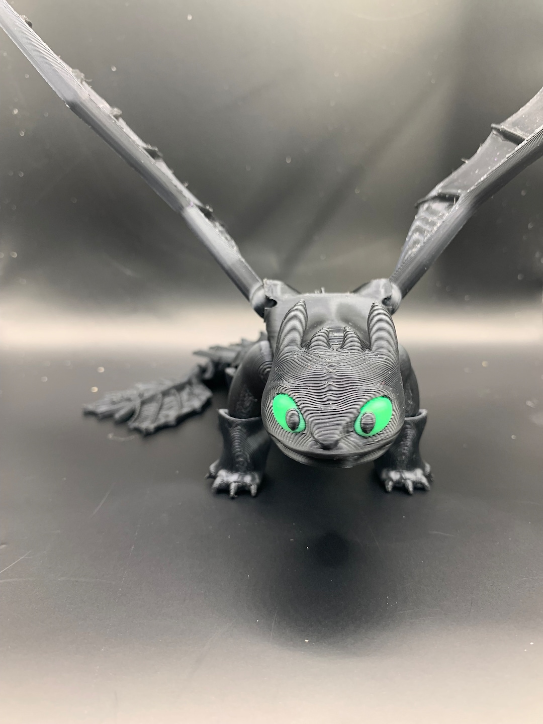 3D Printed Toothless Dragon - Etsy