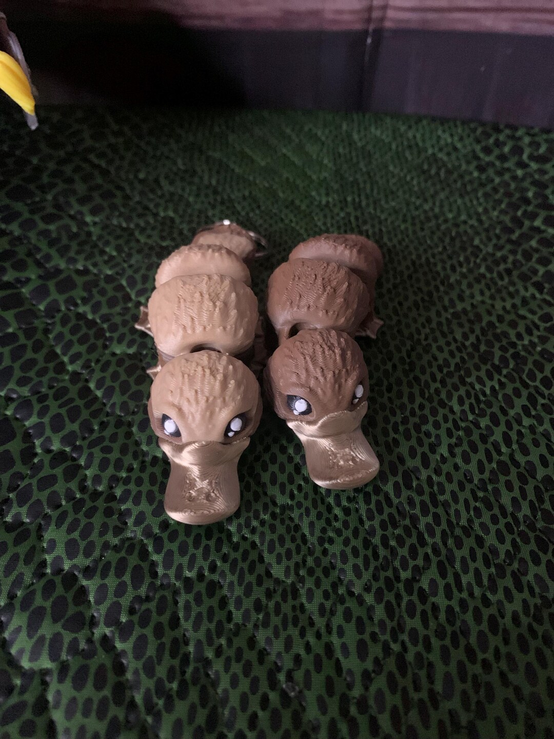 Platypus Mine Fidget/key Chain - Etsy