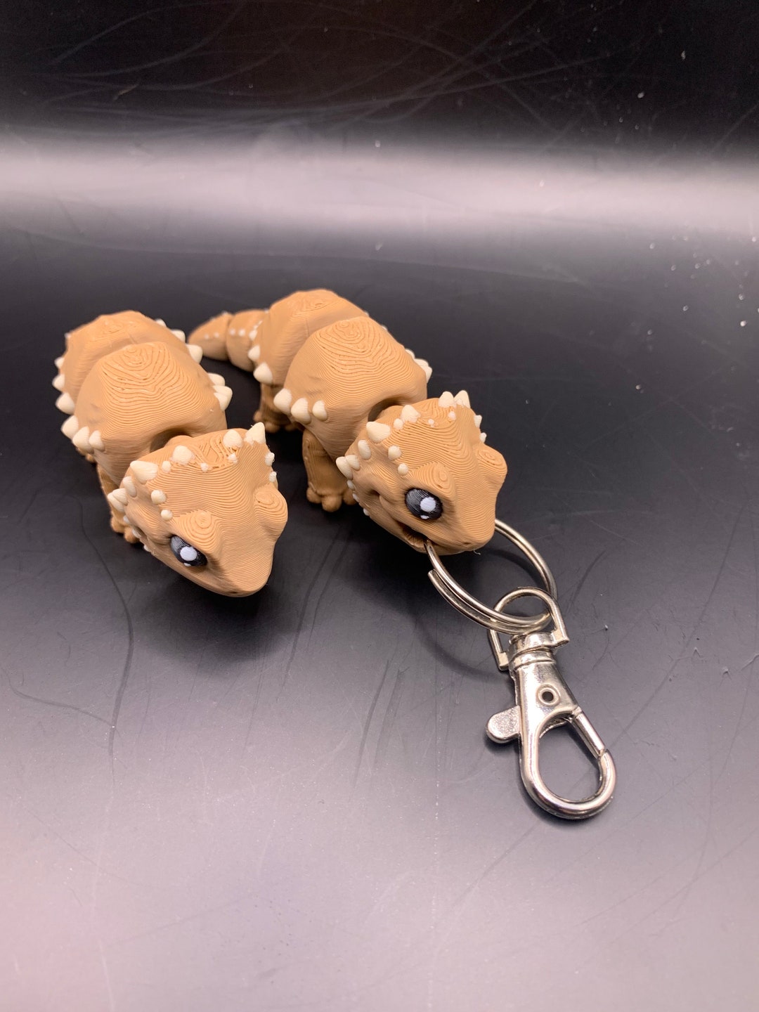 Bearded Dragon Mine Fidget/key Chain - Etsy