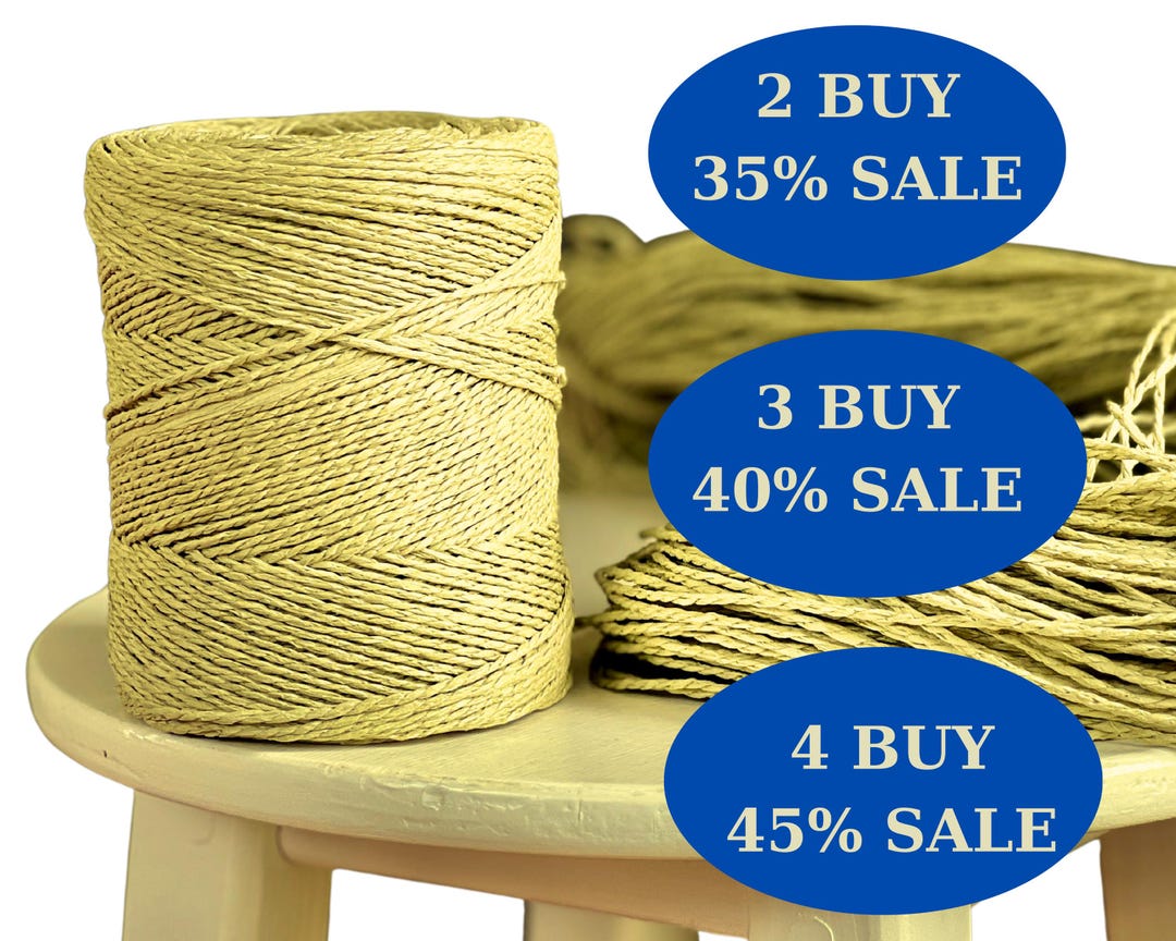 Eco-friendly Handmade Products: Natural Raffia, Bag Yarn, Paper Cord ...