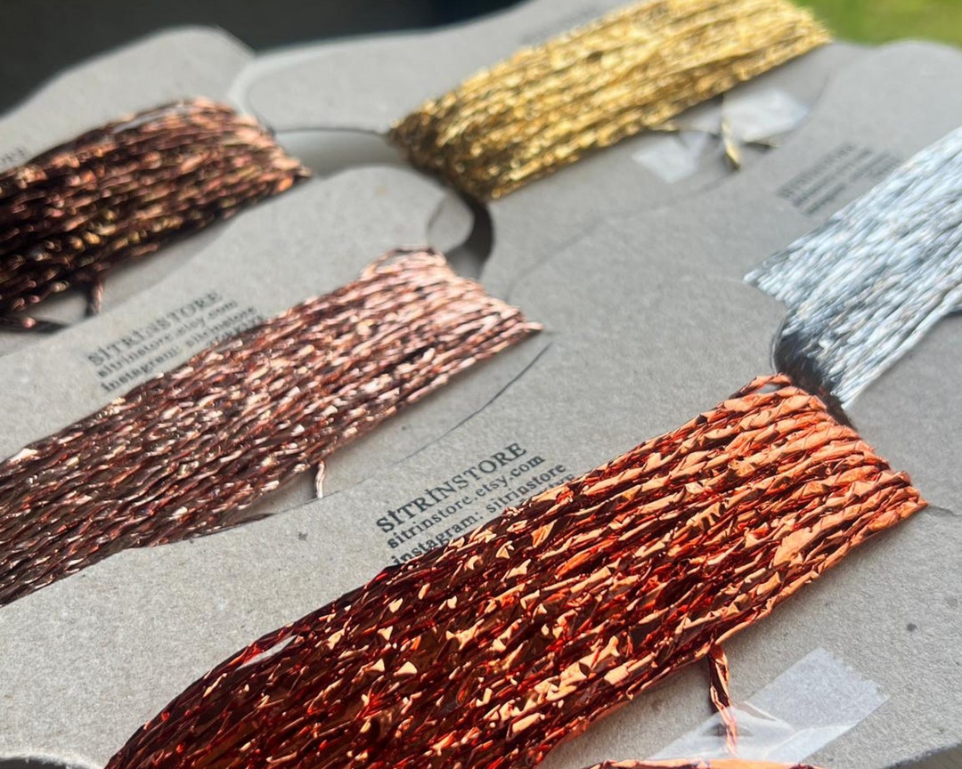 Metallic Crafts and Party Supplies - Gold, Silver, Orange, and Pink ...