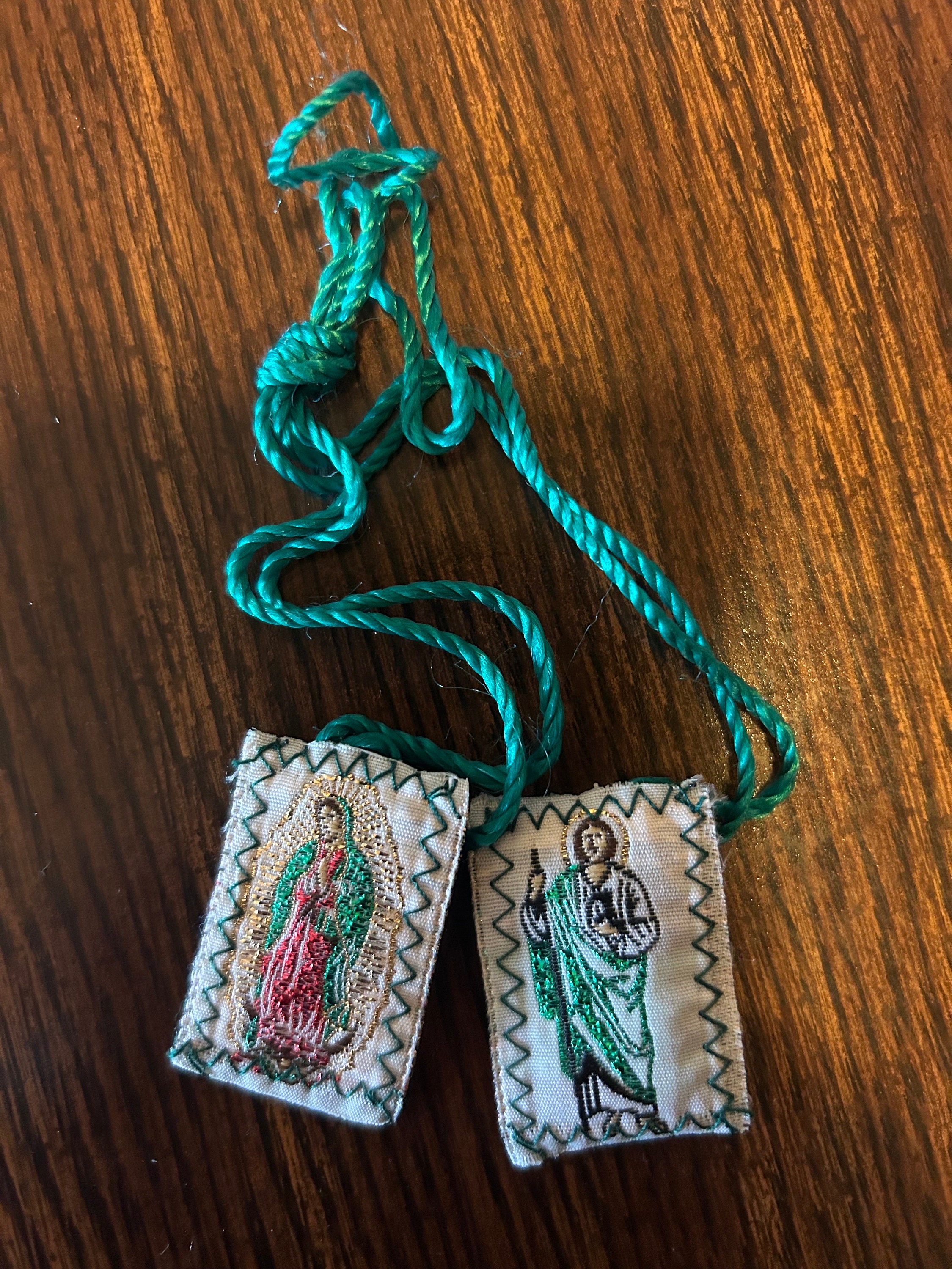 Green Scapular - Etsy