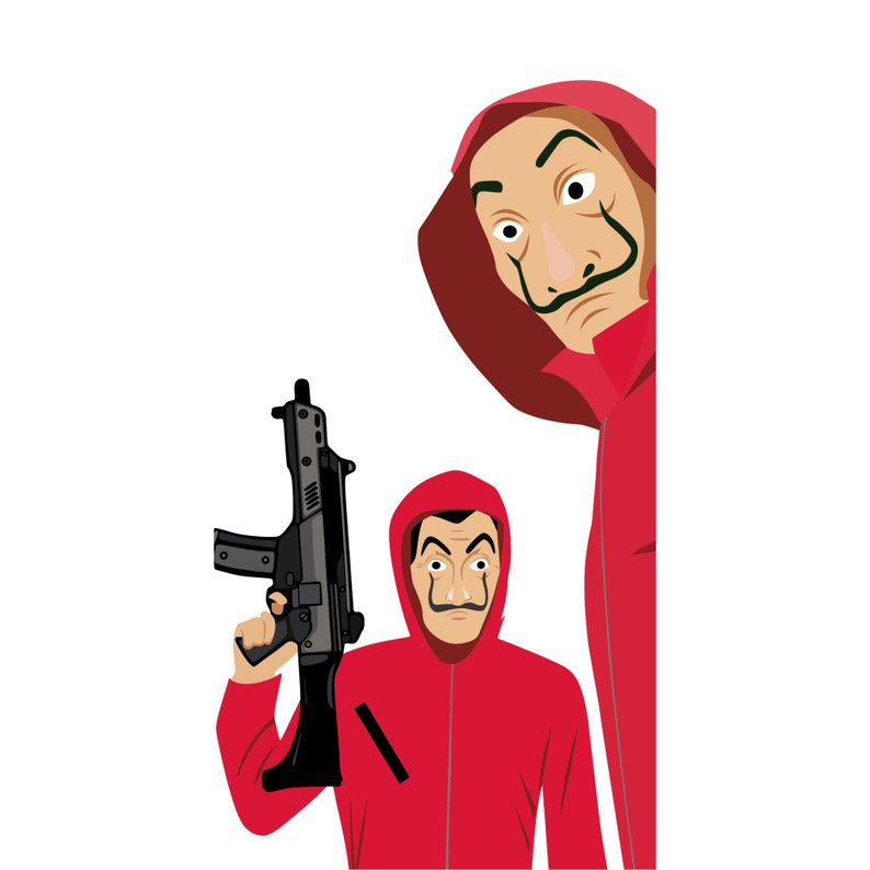 Salvador Dali Png Stickers - Sticker Png -digital Bundle - Vector ...