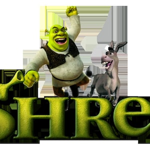 Shrek, Shrek Png File, Png Bundle, Vector, Cricut, Silhouette, Cut ...