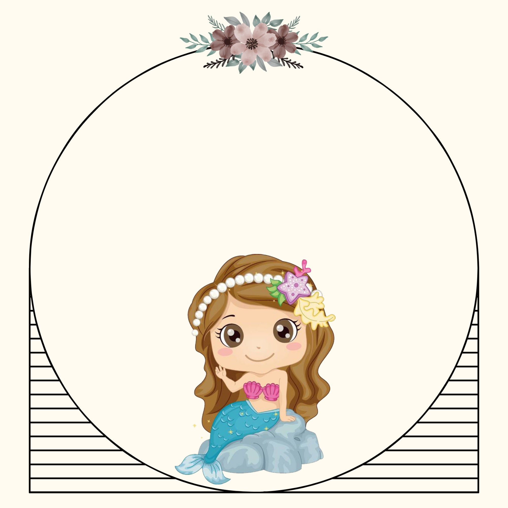 Little Mermaid 50 PNG Bundle, the Little Mermaid Clipart Instant ...