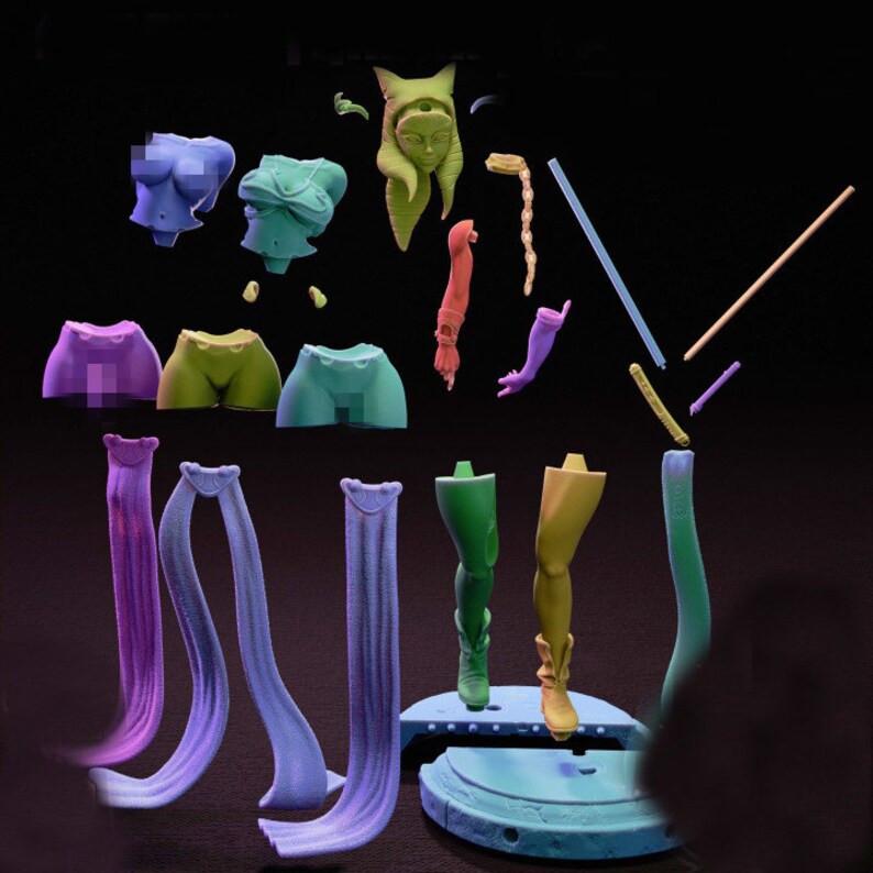 Slave Prentice SFWNSFW 2 Versions 3D STL File for 3D Digital Printing ...