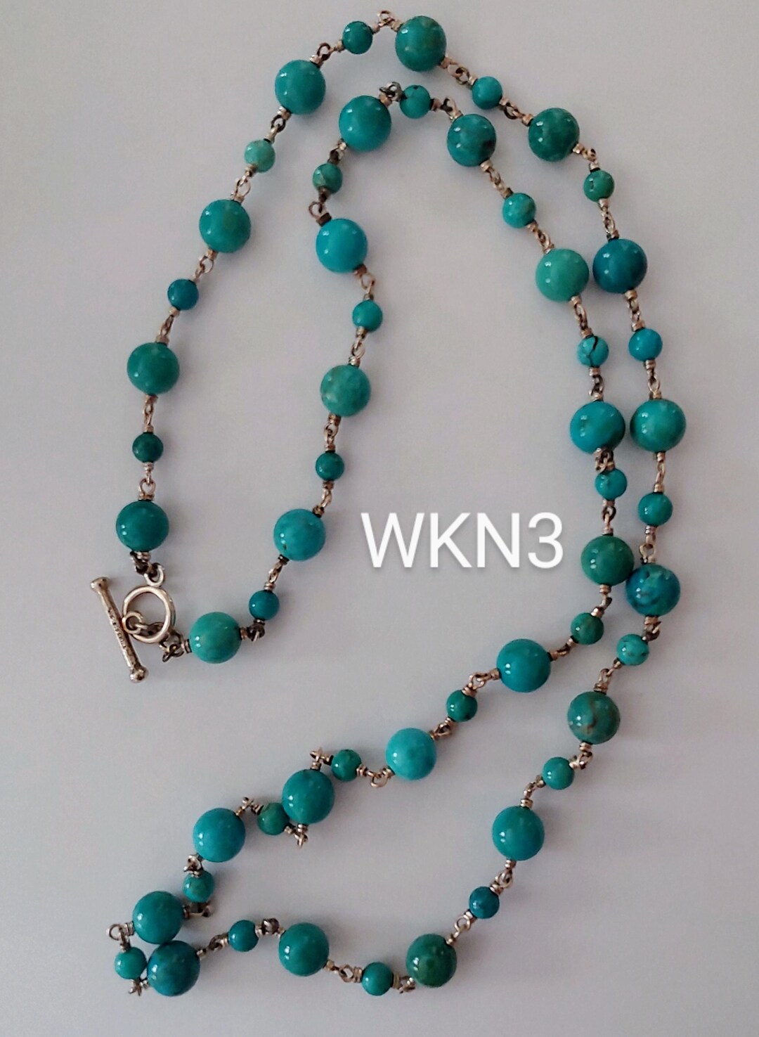Whitney Kelly Turquoise and Sterling Silver Necklace - Etsy