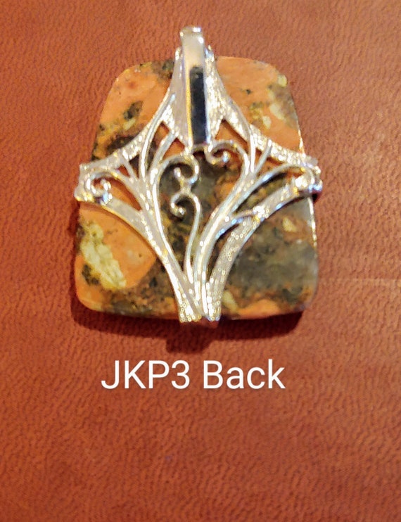 Jay King Calico Jasper Pendant - Gem