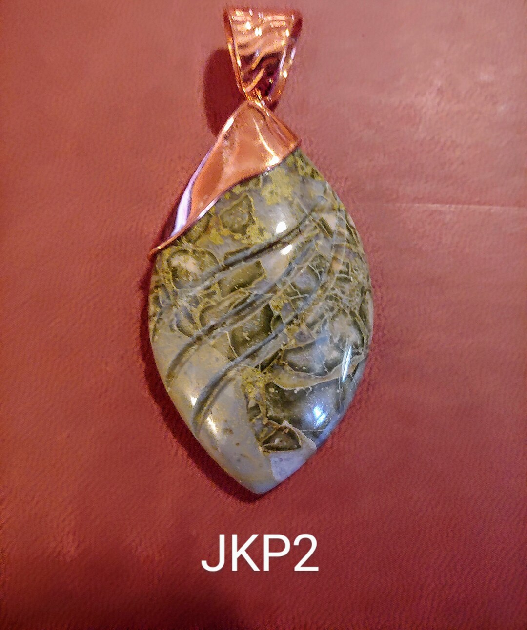 Jay King Rainforest Jasper Pendant - Etsy
