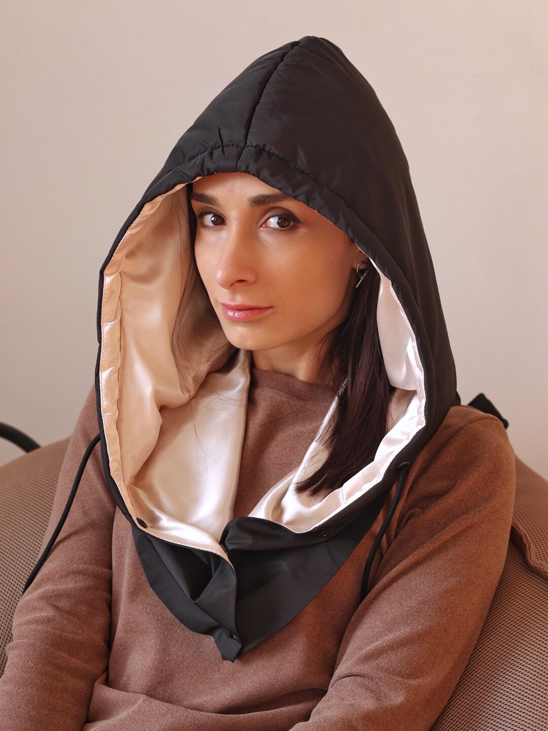 Silk Lined Waterproof Balaclava for Women – Handmade, Stylish ...
