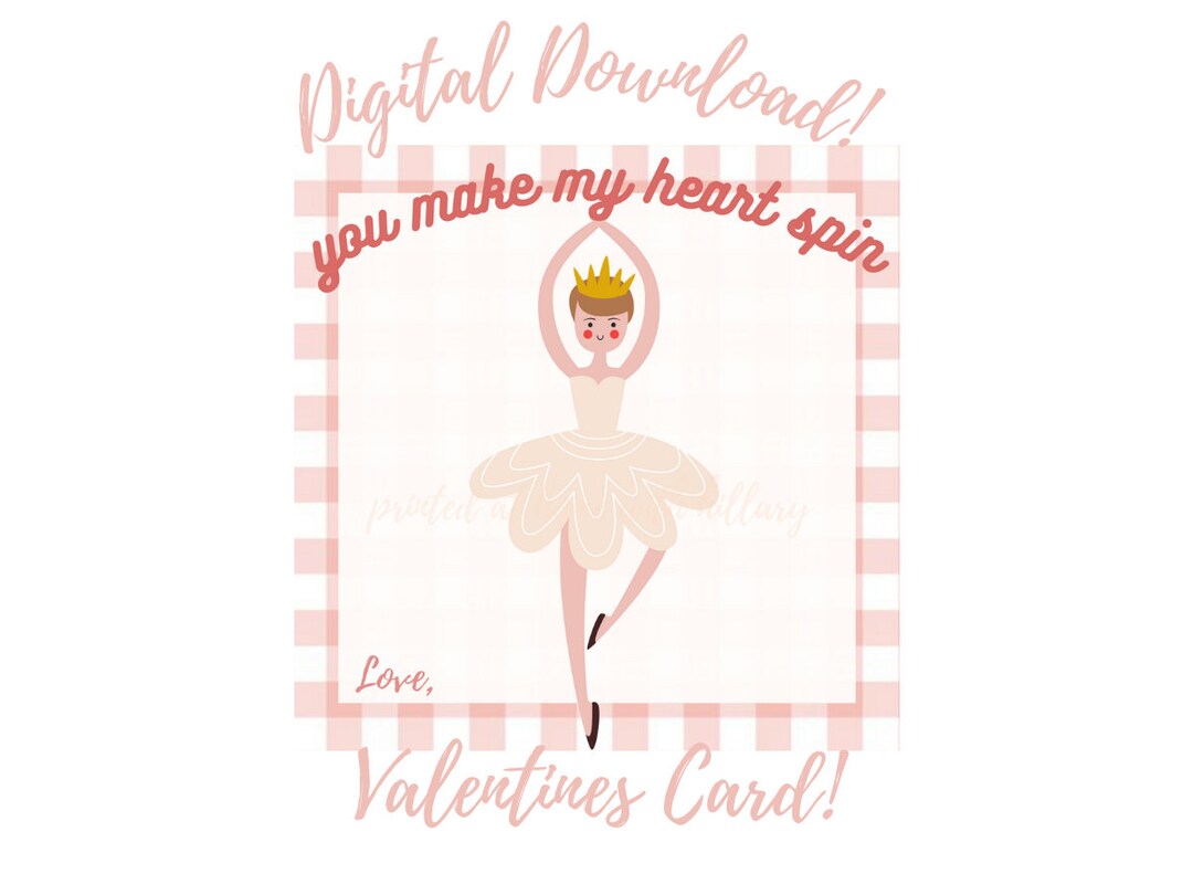 DIGITAL DOWNLOAD You Make My Heart Spin Ballet Tumbling Cheerleading ...