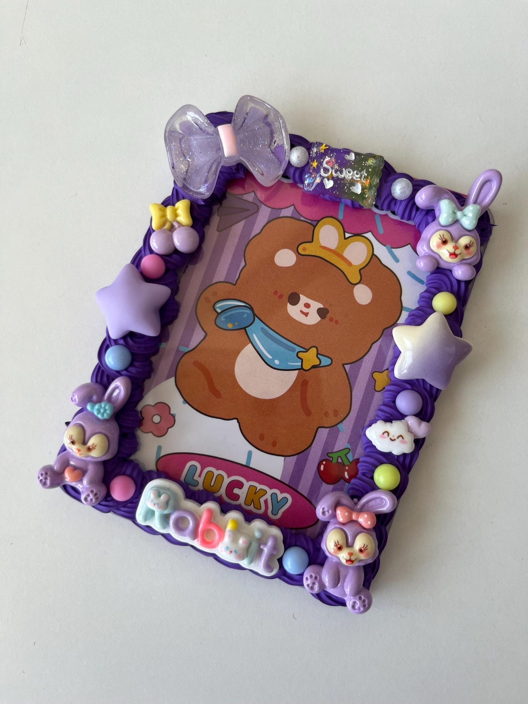 Ready to Ship Decoden Card Holders, K-pop Card Holders, Decoden Cute ...