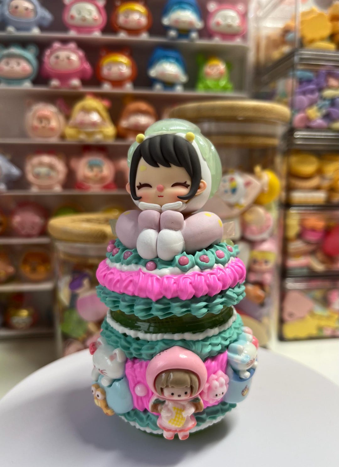 Cute Theme Ya-dom Hong Thai Herbal Inhaler Case , Decoden Cream Glue ...