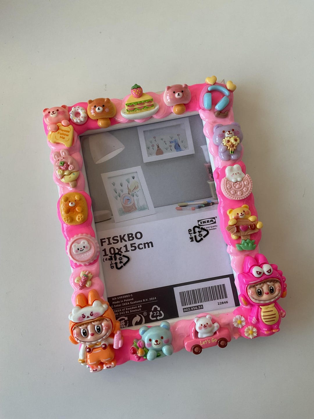 Cute Doll Handmade Decoden Picture Frame 10 X 15 Cm , Gifts - Etsy