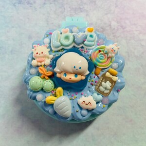 Dimoo Hair Brush and Mini Mirror Compact Decoden , DIY Ready to Ship ...