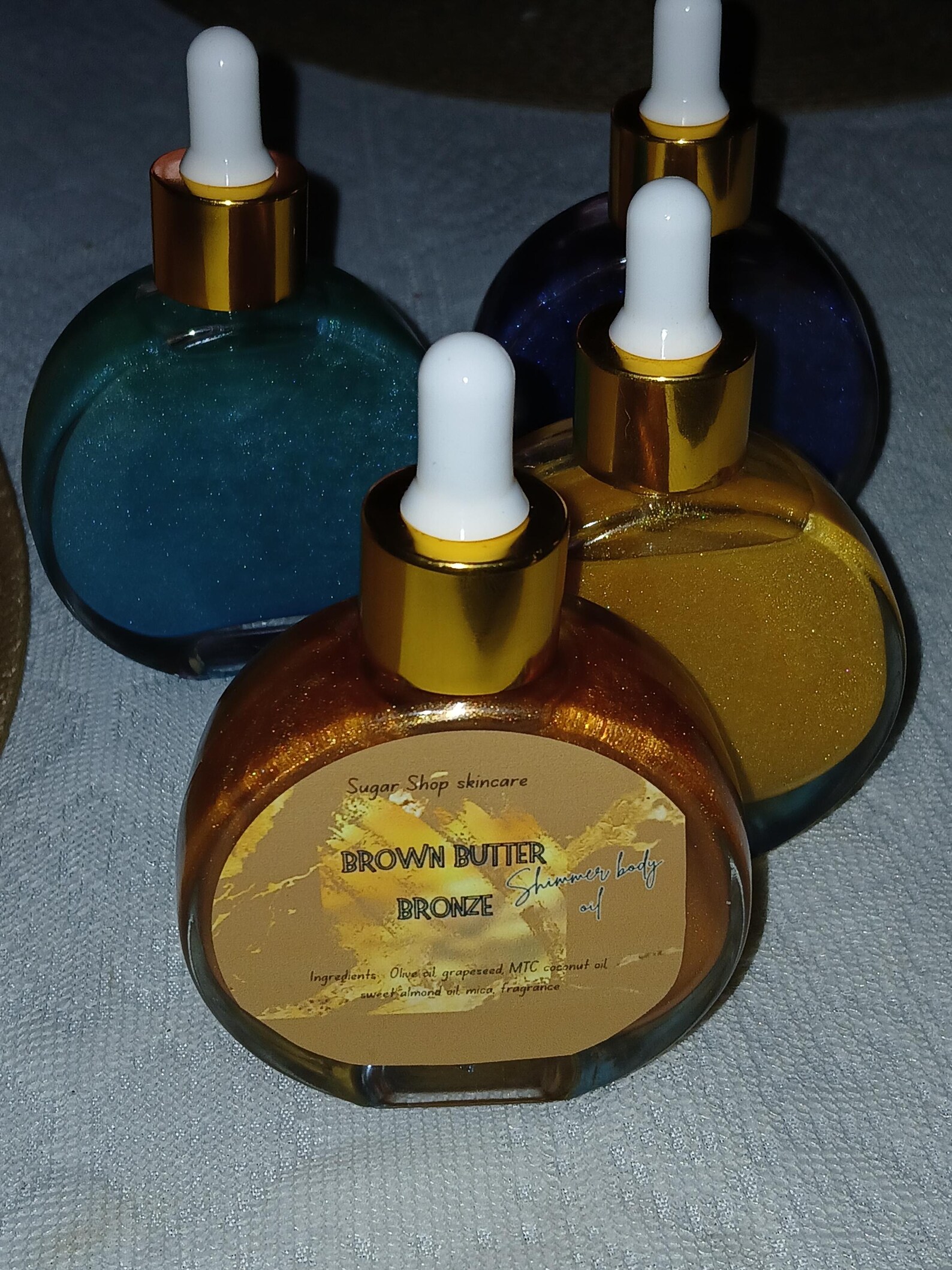 Brown Butter Bronze Shimmer Body Oil - Etsy