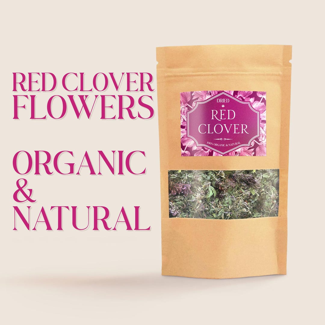 Red Clover: Swedish Wild Handpicked and Dried, Trifolium Pratense Red ...