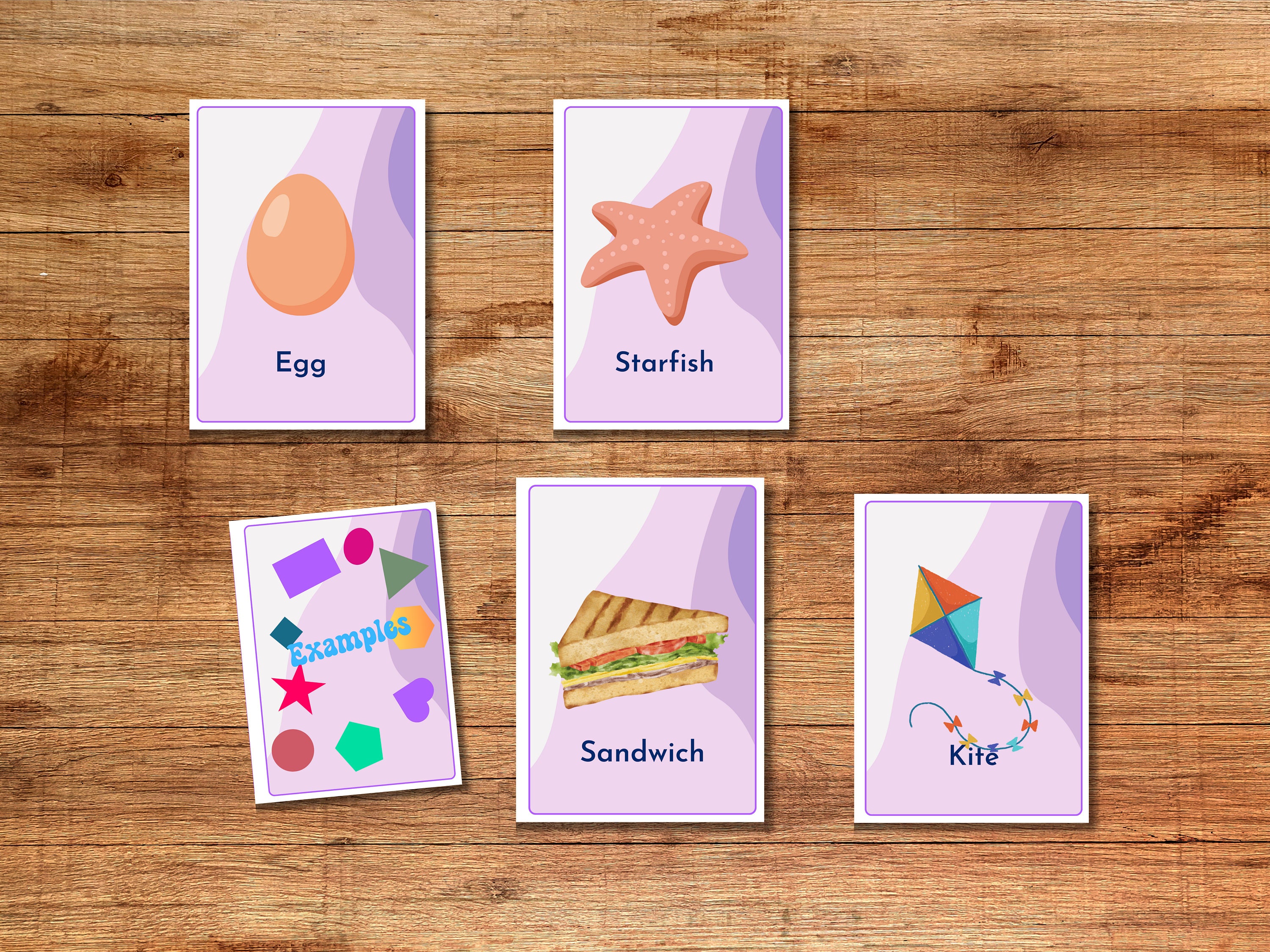 Shapes Flashcards Learn Shapes Toddler Shapes Flashcards Preschool ...