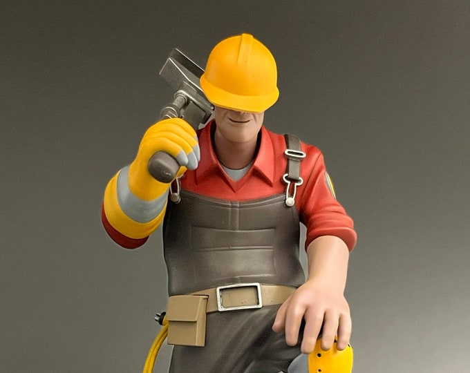 Team Fortress 2 Engineer Figurine - Etsy