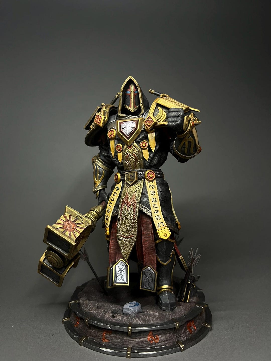 Warcraft Paladin T2 - 3d Statue - Warcraft Figure - Hand-painted - Etsy