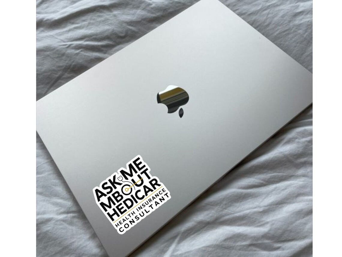 1 Pc "ask Me About Medicare" Vinyl Sticker , Sticker for Tablets Laptop ...