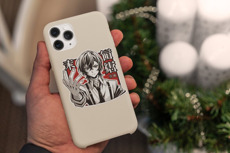 1 Pc Chuuya Nakahara Vinyl Sticker,sticker for Tablet Laptop Wall Car ...