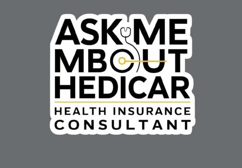 1 Pc "ask Me About Medicare" Vinyl Sticker , Sticker for Tablets Laptop ...