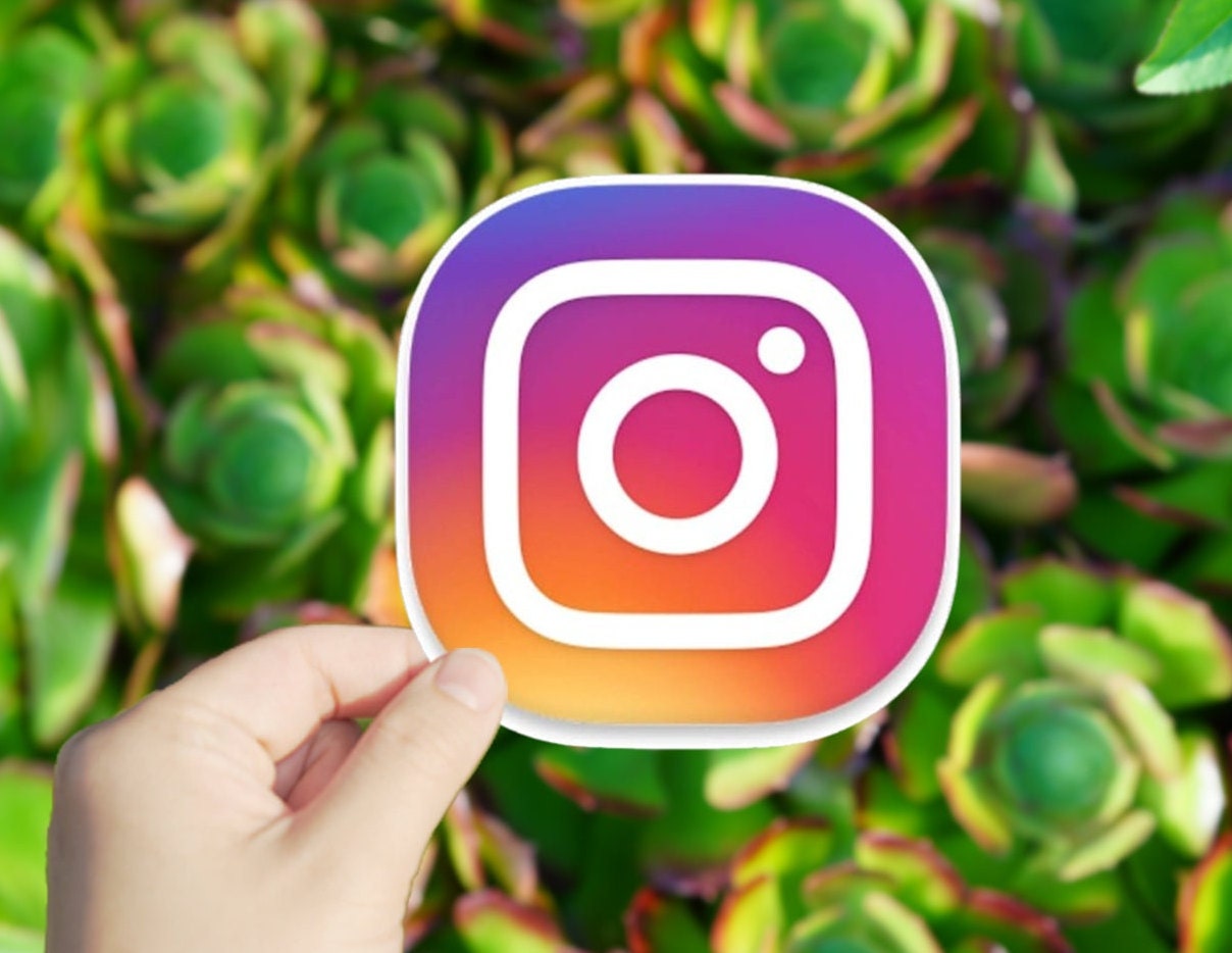 1 Pc Instagram Logo Vinyl Sticker,sticker for Tablet Laptop Wall Car ...