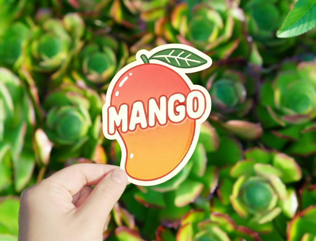 1 Pc Tropical Mango Vinyl Sticker,stickers for Tablets Laptop Wall ...