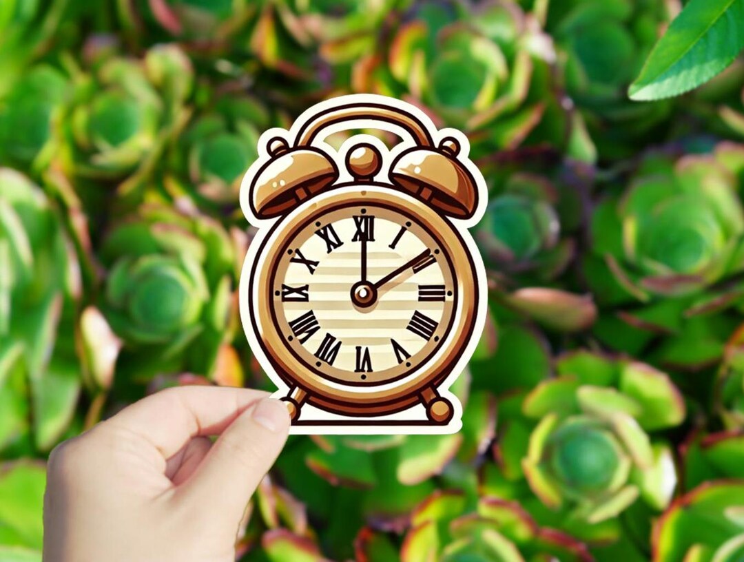 1 Pc Timeless Clock Vinyl Sticker,sticker for Tablets Laptop Wall Car ...