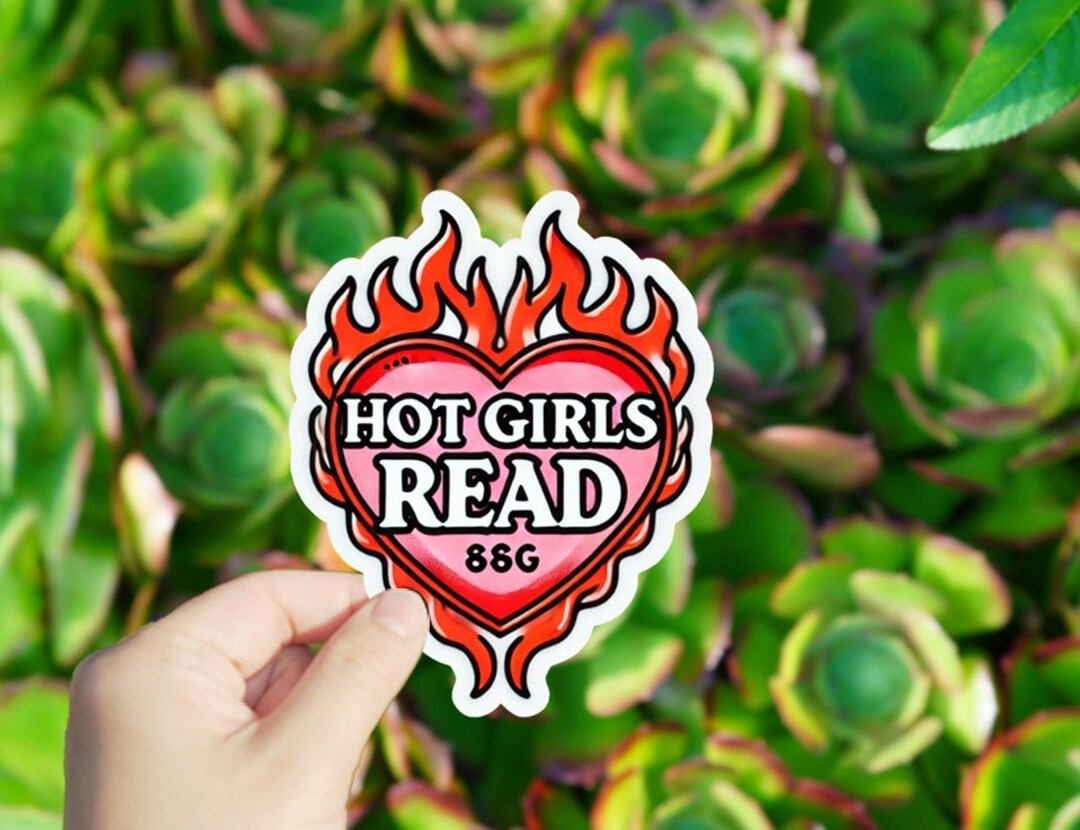 1 Pc Hot Girls Read Vinyl Sticker,sticker for Tablet Laptop Wall Car ...