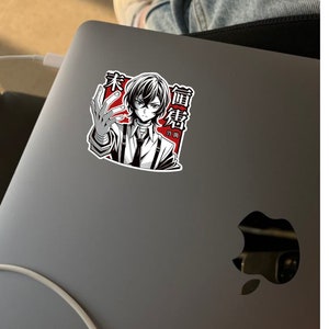 1 Pc Chuuya Nakahara Vinyl Sticker,sticker for Tablet Laptop Wall Car ...