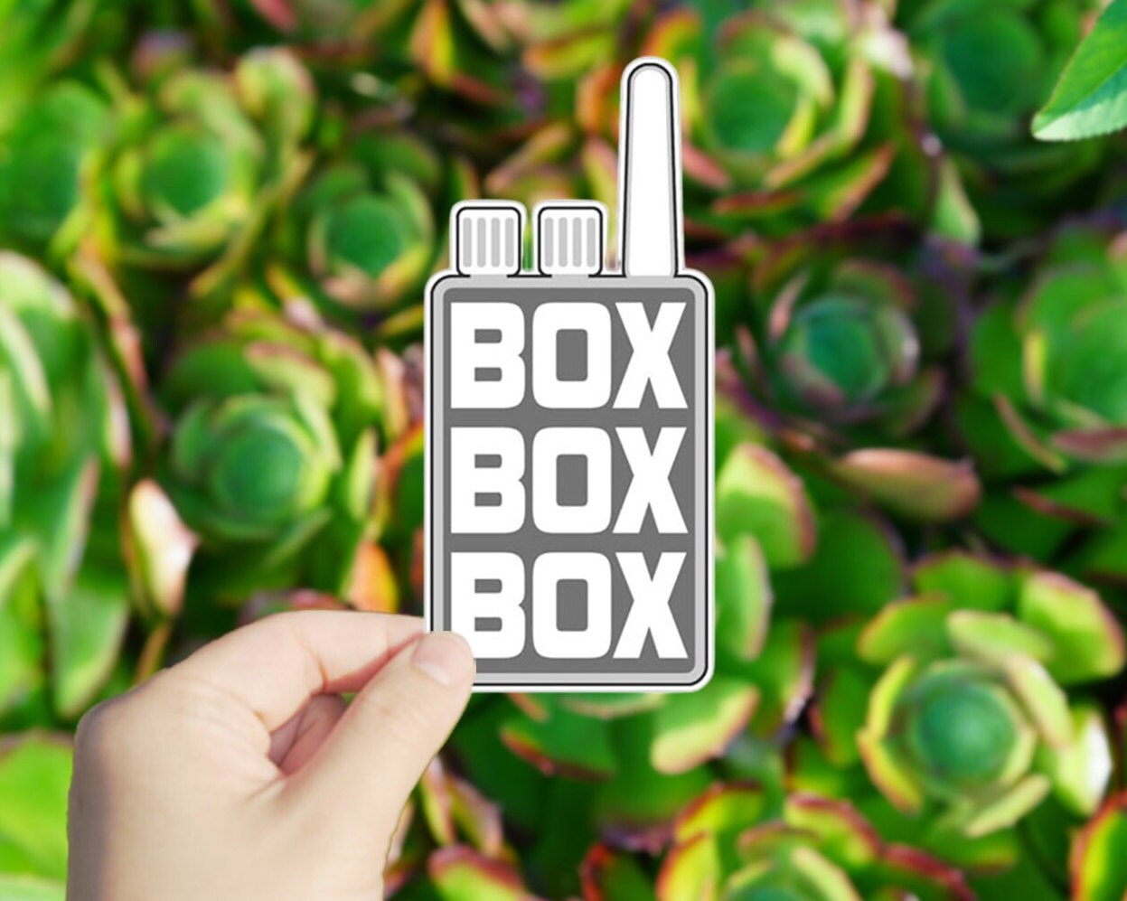 1 Pc BOX BOX BOX Vinyl Sticker,sticker for Tablet Laptop Wall Car ...