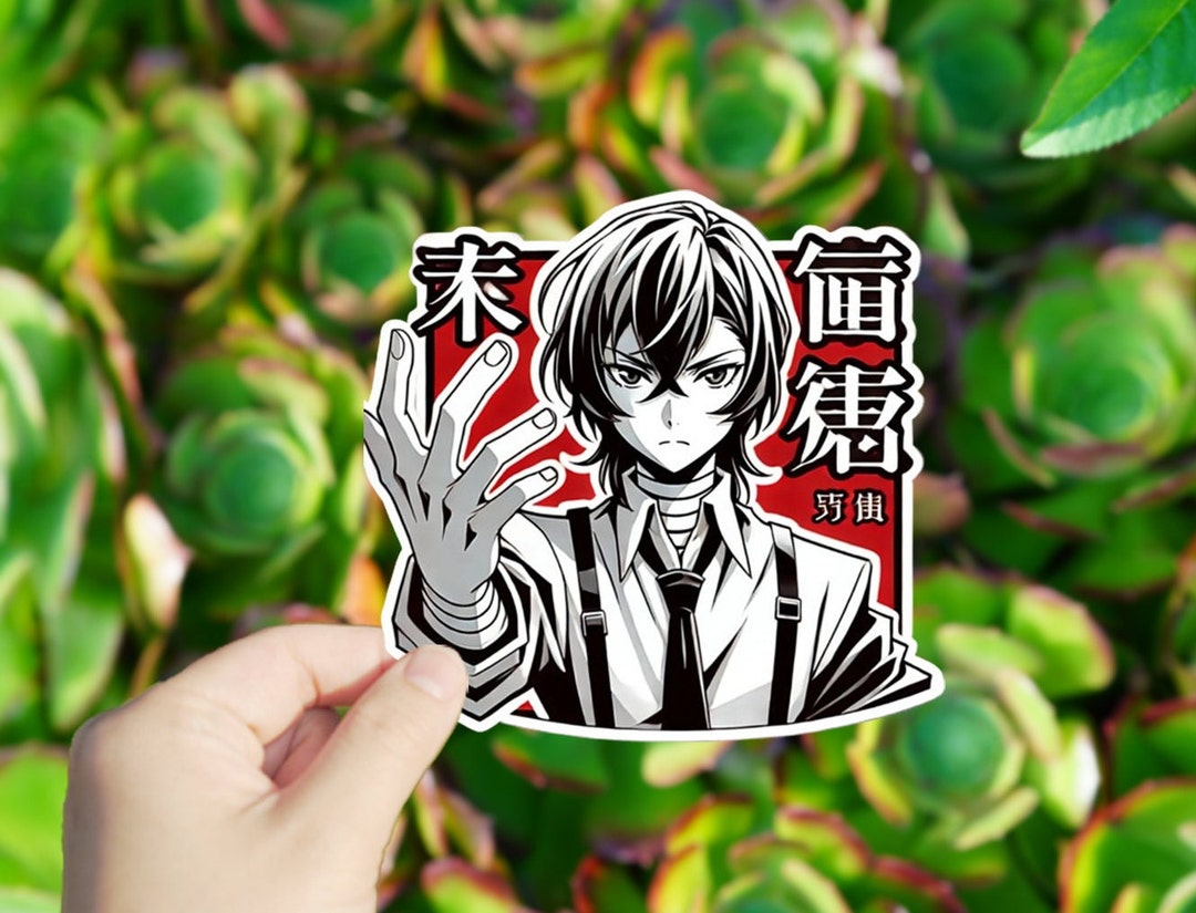 1 Pc Chuuya Nakahara Vinyl Sticker,sticker for Tablet Laptop Wall Car ...