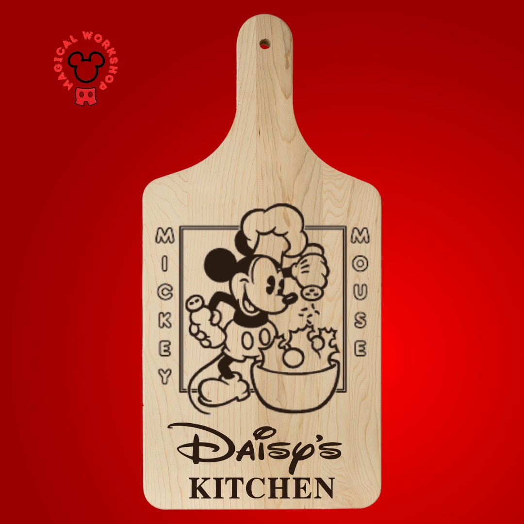 Personalized Cutting Board Disney Gift for Her Disney Cutting Board ...