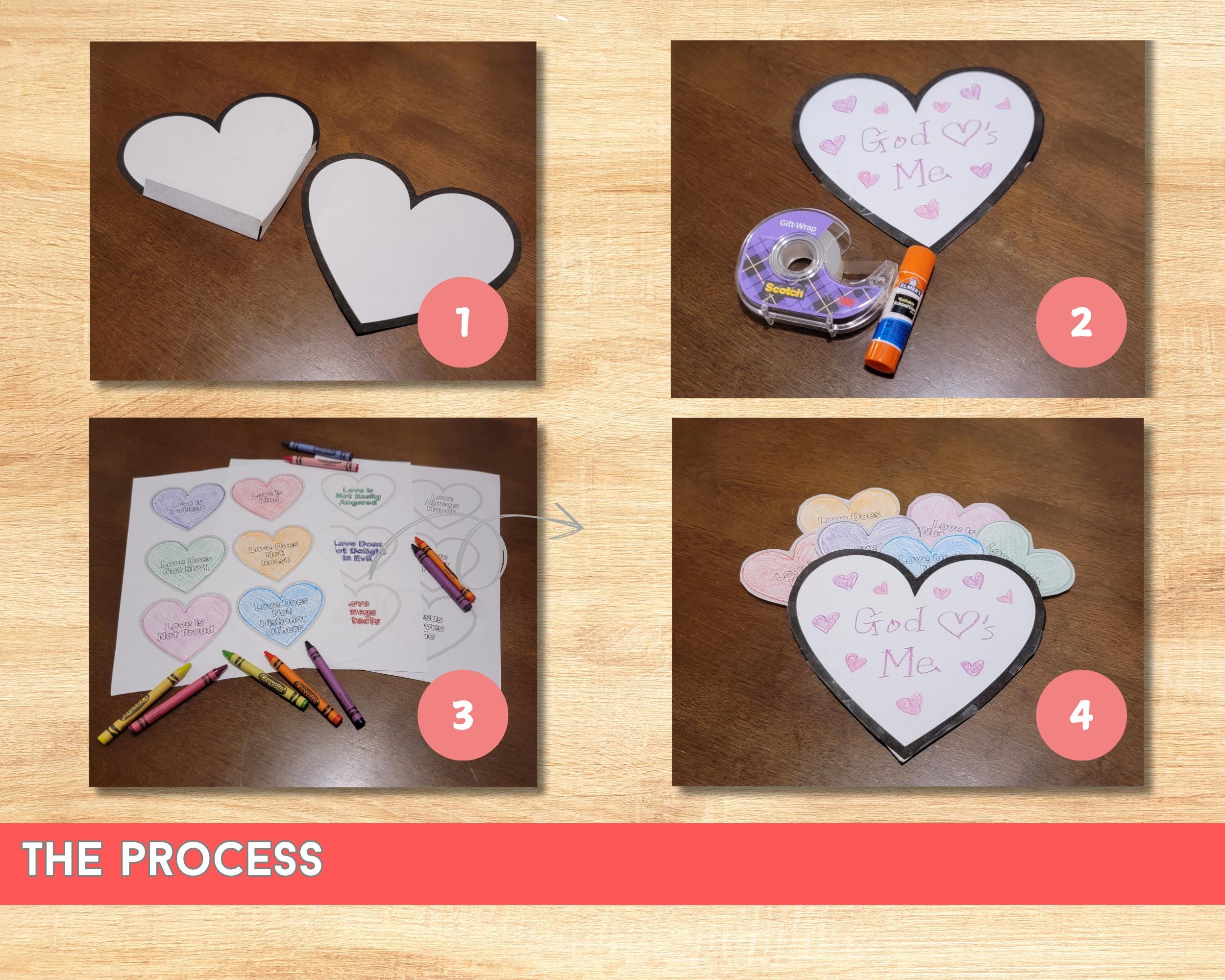 Valentine’s Day Bible Craft Printable, Coloring Pages Kids, Sunday ...