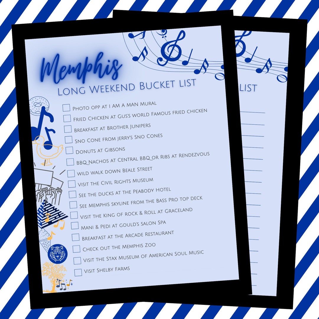 Memphis Long Weekend Bucket List, Family Friends Trip, Girls Weekend ...