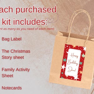 Happy Birthday Jesus Family Christmas Activity, Religious Christian ...