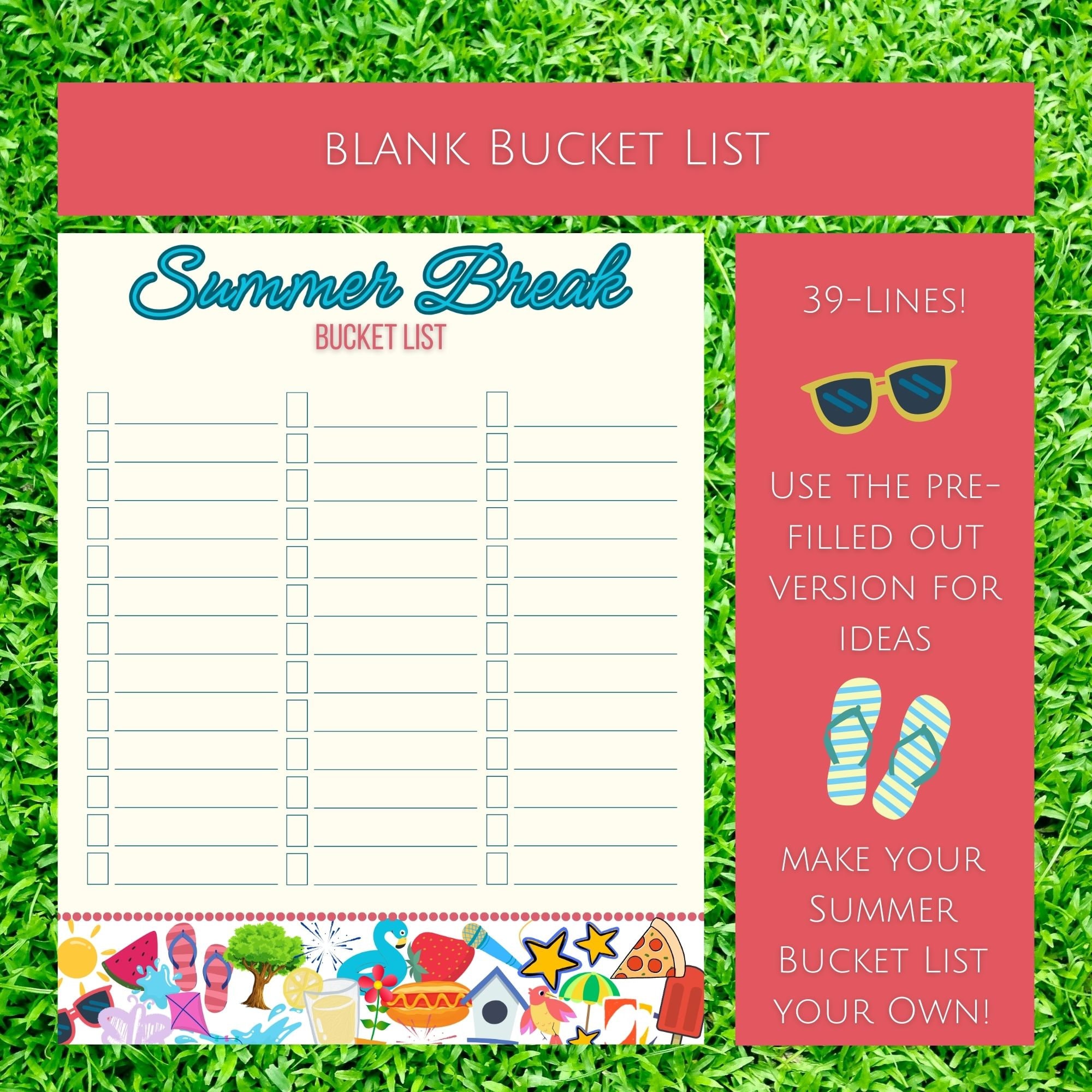 Summer Break Bucket List, Family and Kids Activities, Things to Do This ...