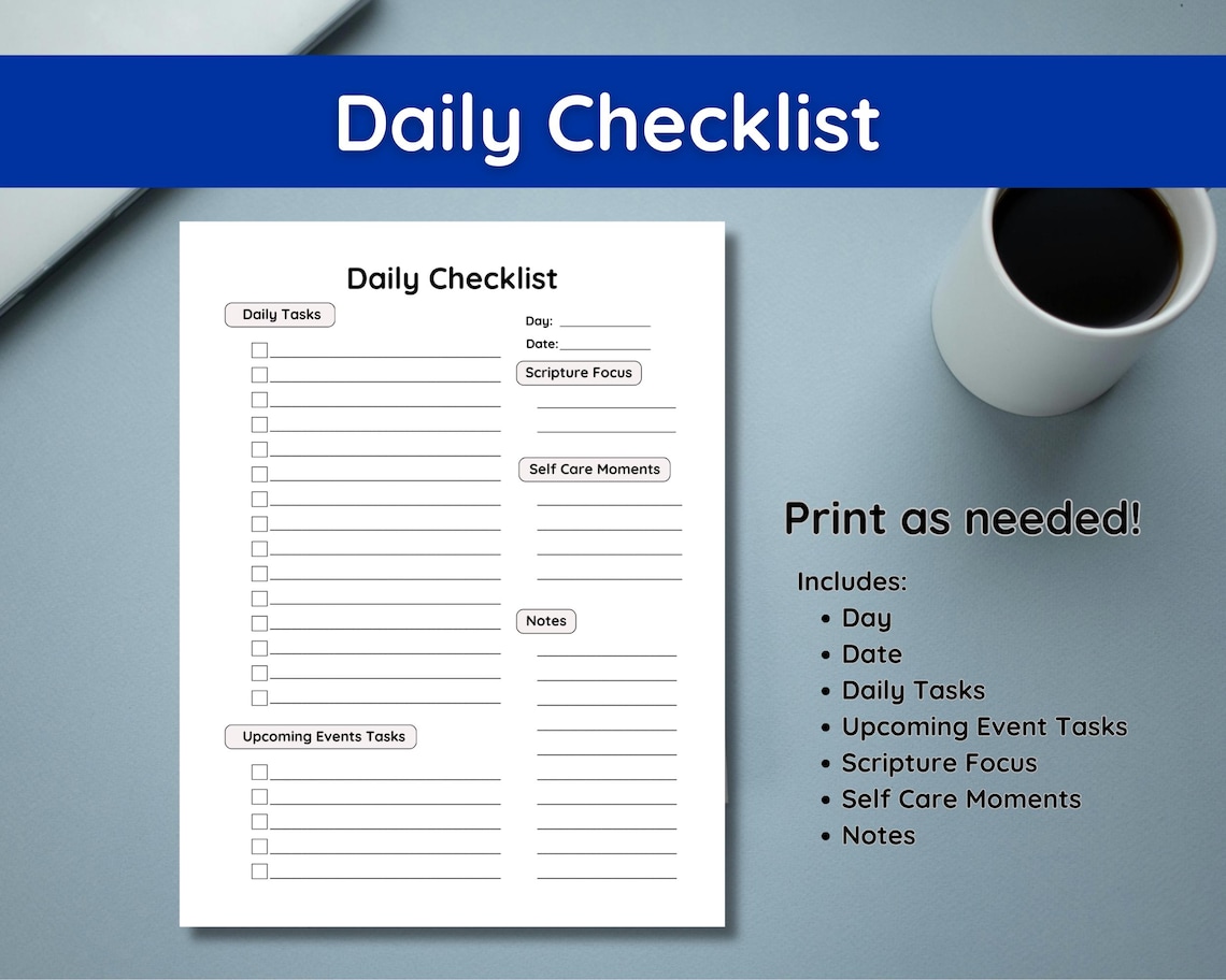 NO EDIT Church Ministry Planning Pages Sheets, Religious Christian ...
