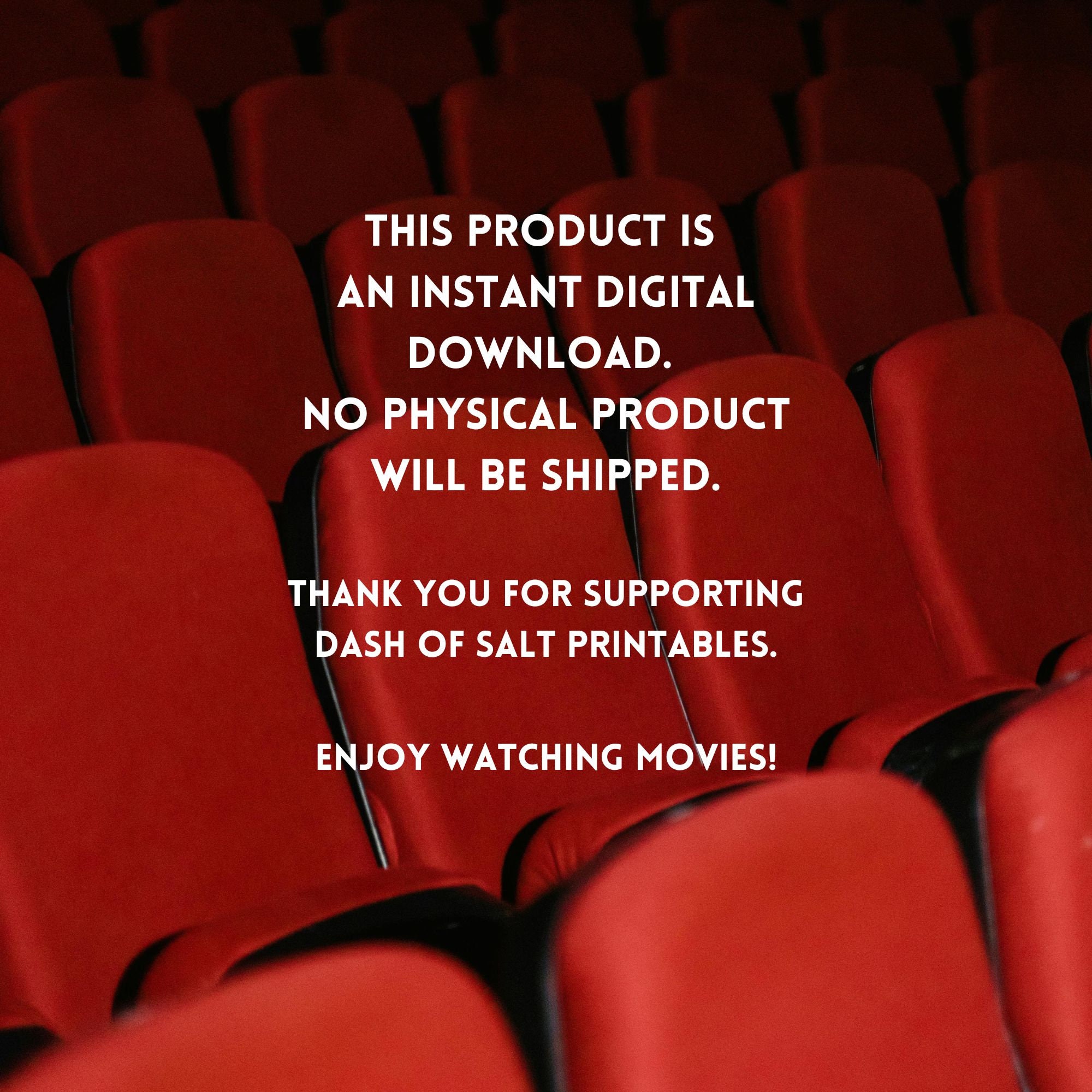 Movie Log Printable, Movie Tracker, Film Watching, Movies to Watch ...