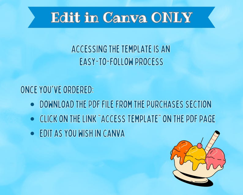 Editable Promotion Sundaes Sunday Flyer, Moving up a Grade Sunday ...