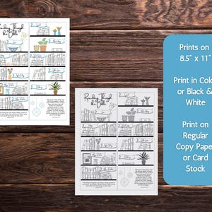 Books of the Bible Bookshelf Reading Tracker Checklist, Bible Study ...