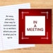 Office Signs for Door, Out of Office, on a Call, Printable, Office ...