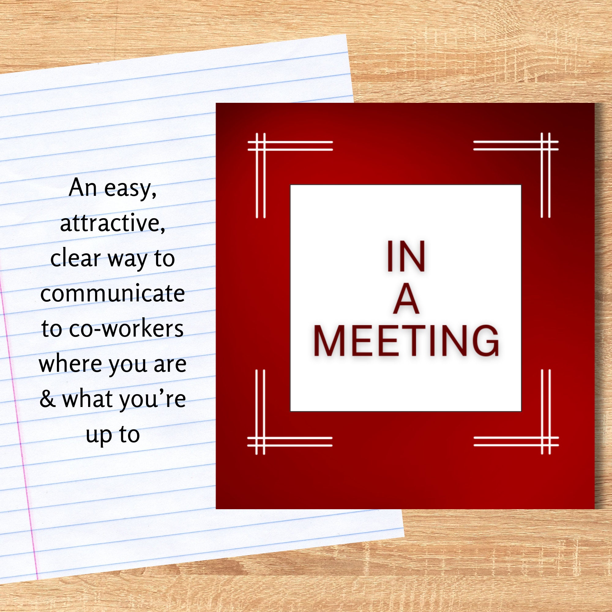 Office Signs for Door, Out of Office, on a Call, Printable, Office ...