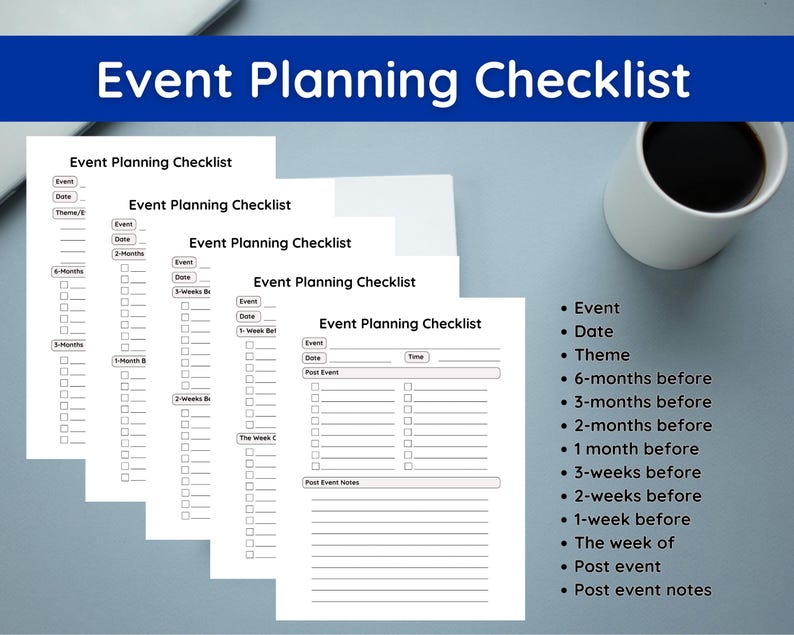 NO EDIT Church Ministry Planning Pages Sheets, Religious Christian ...