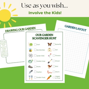 Printable Gardening Planner and Journal, Plant Tracker, Plant Care ...