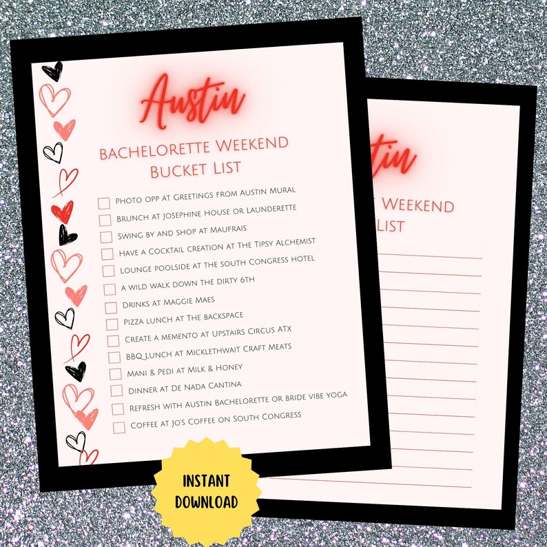 Austin Bachelorette Weekend Bucket List, Girls Trip, Girls Weekend Away ...