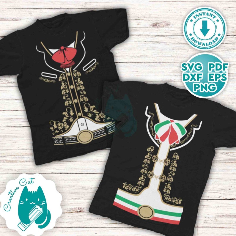 MARIACHI Vector Svg para Playeras Mexicanas - Etsy México